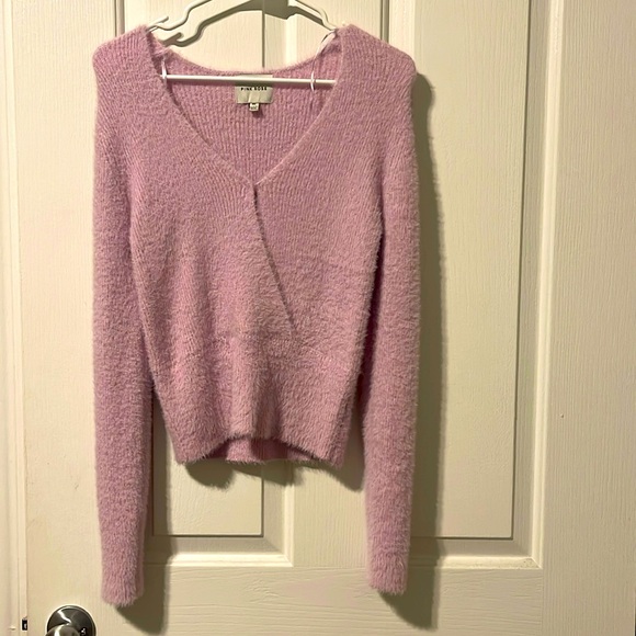 Pink Rose | Sweaters | Pink Rose Wrap Sweater Top Size Xs | Poshmark